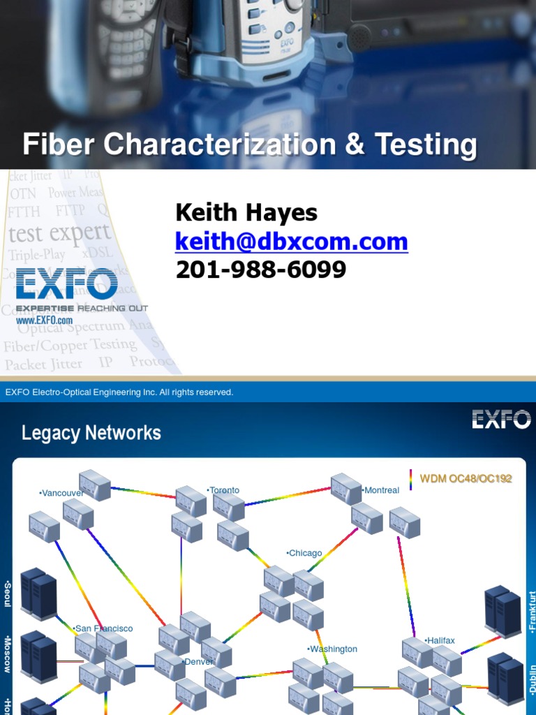Fiber Characterization & Testing: Keith Hayes 201-988-6099 | PDF ...