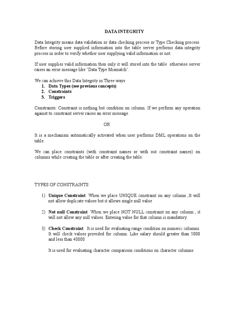 Constraints | PDF | Information Science | Scientific Modeling