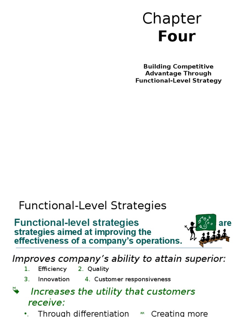 Functional Level Strategy Hill and Jones | PDF | Strategic Management ...