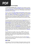 Types of Visual Display Units Explained | PDF