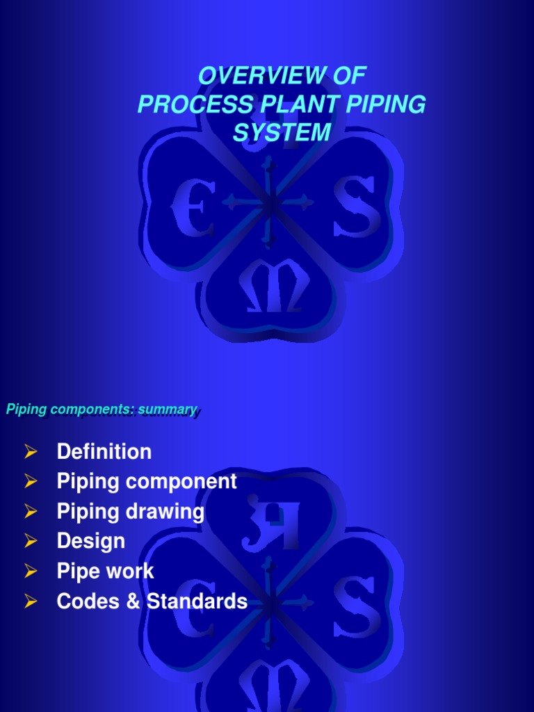 Complete Piping Training Course Presentation | PDF | Valve | Pipe ...