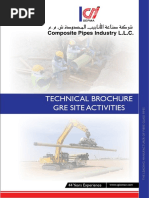 GRP Bonding Procedure | PDF | Adhesive | Pipe (Fluid Conveyance)