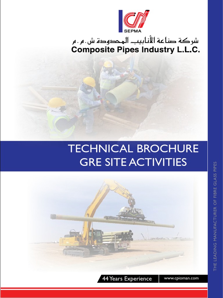 Technical Brochure Gre Site Activities: 44 Years Experience | PDF ...