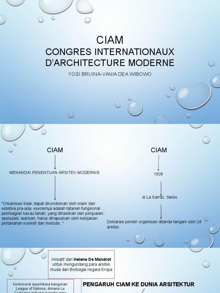 CIAM | PDF