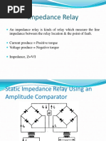 Impedance Relay | PDF | Electrical Impedance | Torque