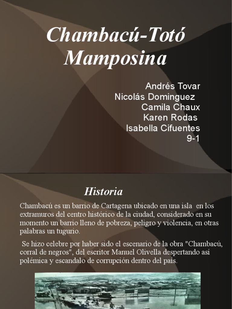 Chambacú | PDF | Entretenimiento (general)