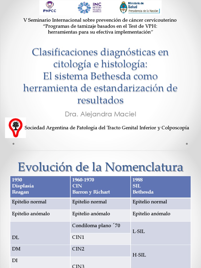 Sistema Bethesda PDF | PDF | Cáncer | Cáncer de cuello uterino