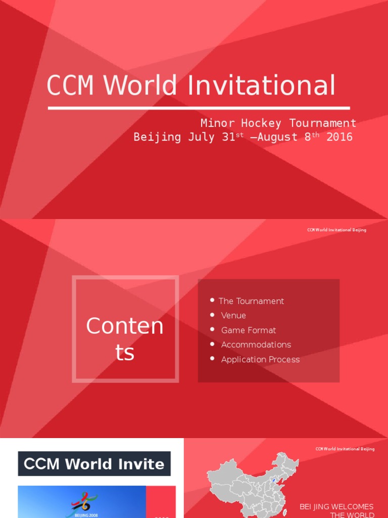 CCM Invite Final 0201 | PDF | Ice Hockey | Sports