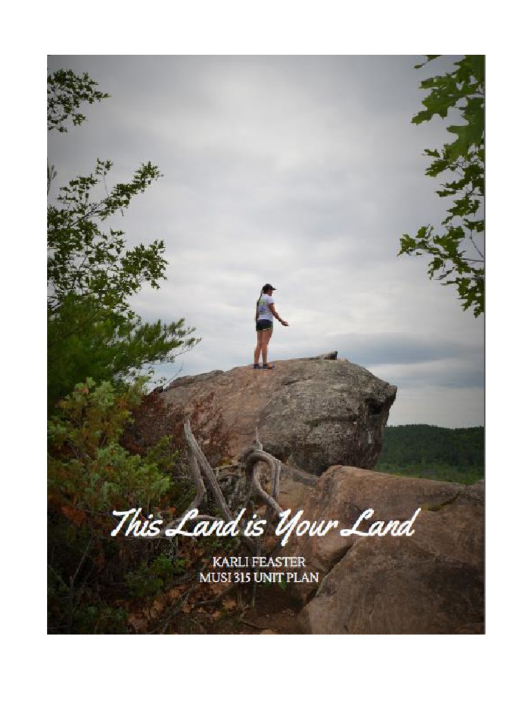 Exploring "This Land is Your Land" Art | PDF | Poetry | Paintings