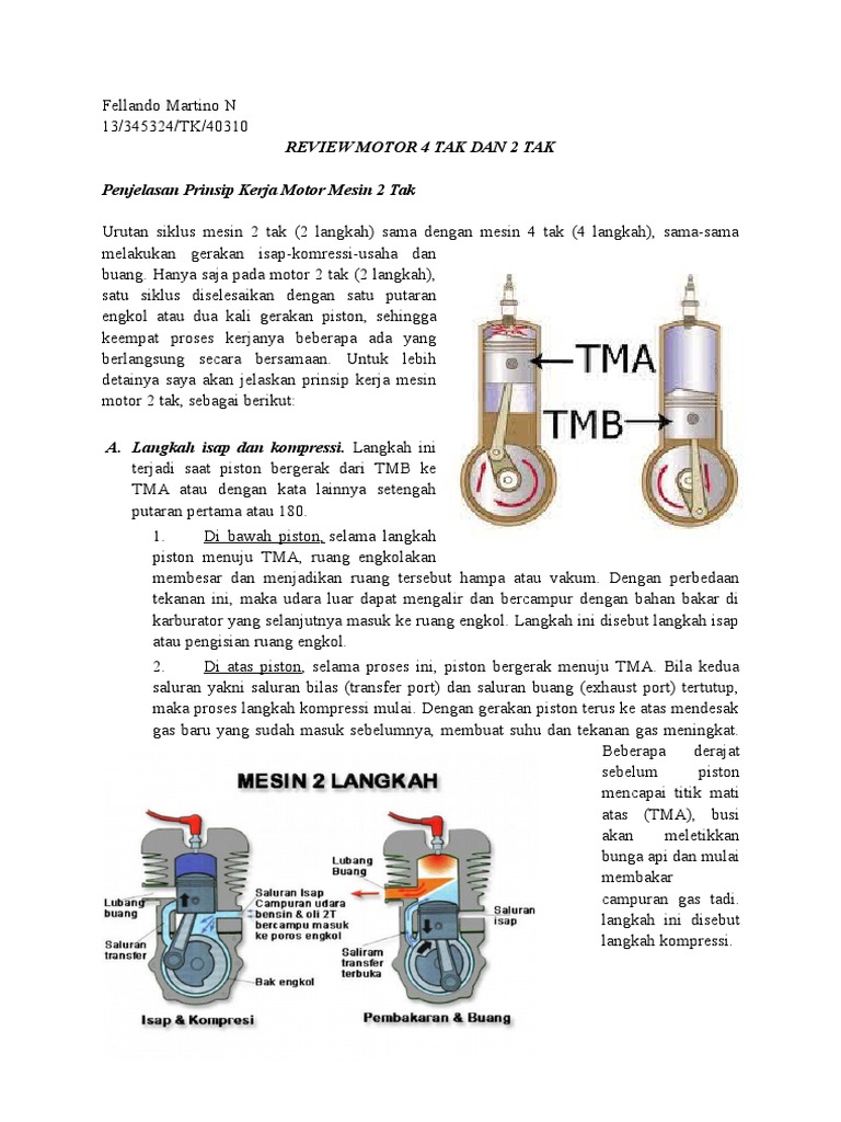 Mesin 2 Tak 4 Tak | PDF