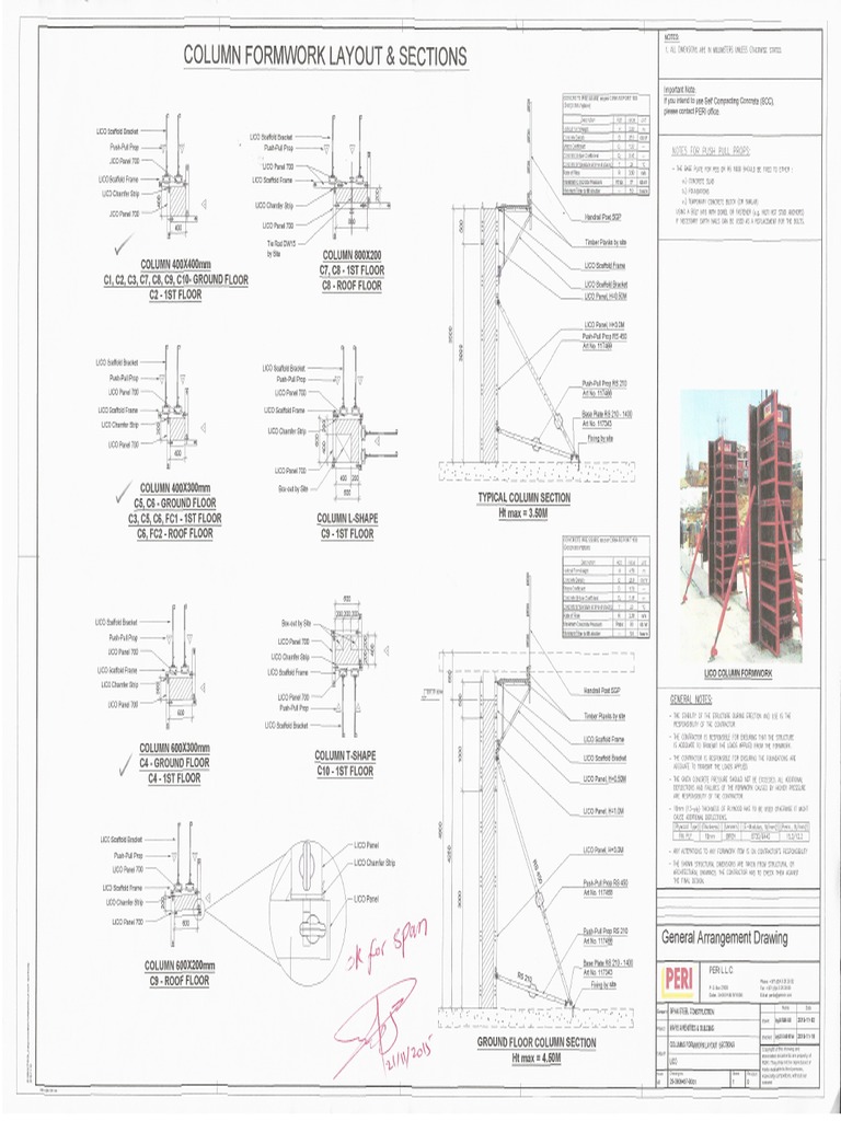 Lico Column Formworks - Peri | PDF