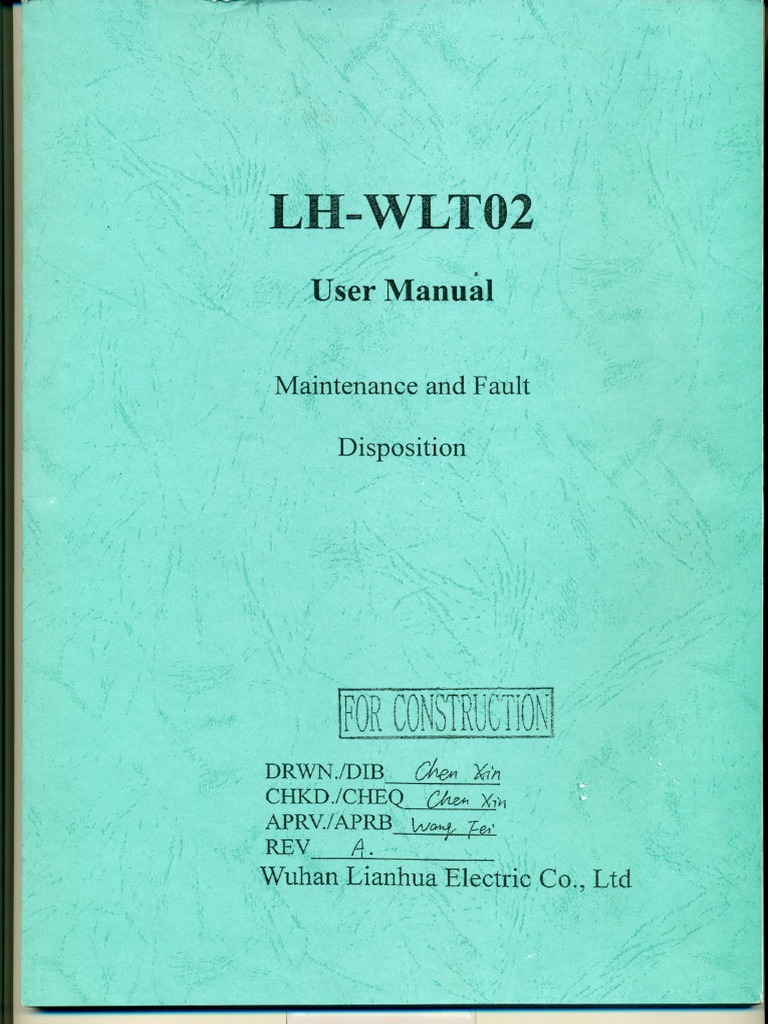 LH-WLT02 User Manual en | PDF