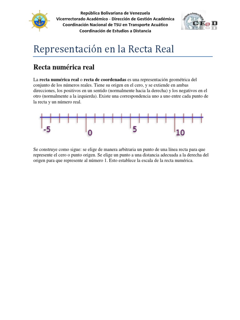 La Recta Real | PDF