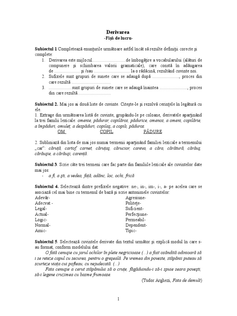 Derivarea - fisa de lucru.doc