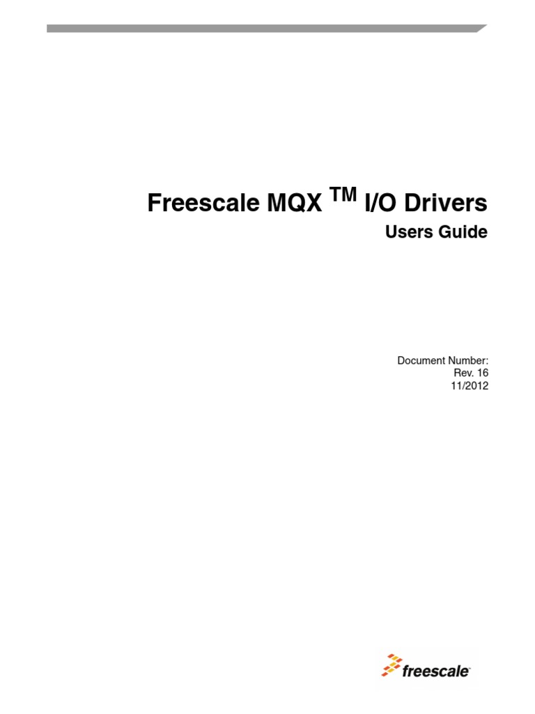Mqxioug PDF | PDF | Device Driver | Computer Engineering