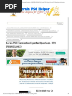 Kerala PSC Previous Question Papers PDF | PDF