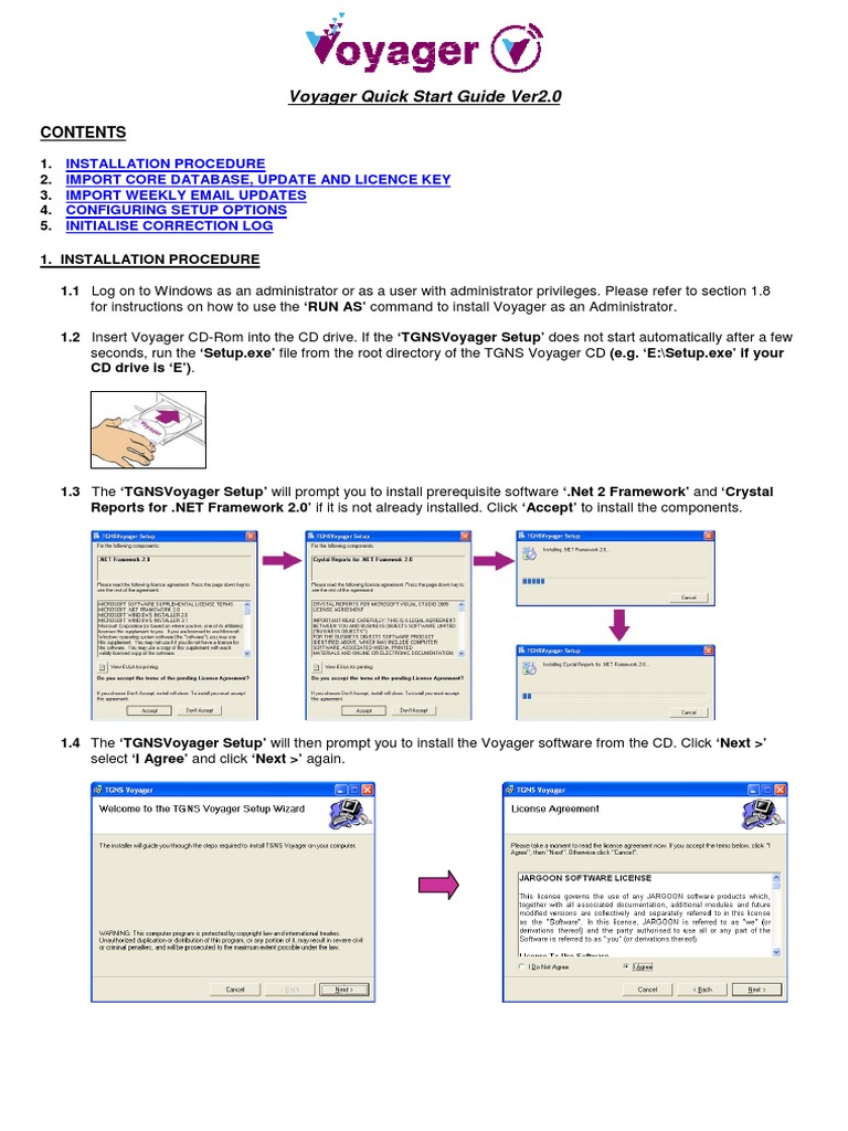 Voyager Quick Start Guide Ver2.0 | PDF | Proxy Server | Email
