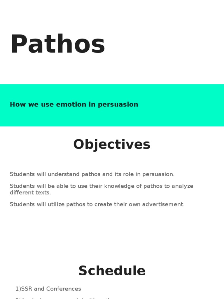 Pathos | PDF