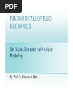 Dimensional Analysis and Modeling | PDF | Fluid Dynamics | Continuum Mechanics