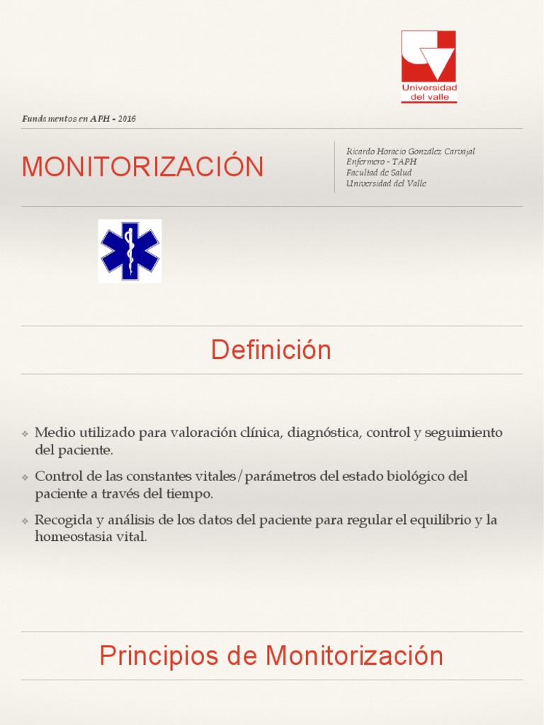 Monitorización No Invasiva Octubre 2016 | PDF | Electrocardiografia ...