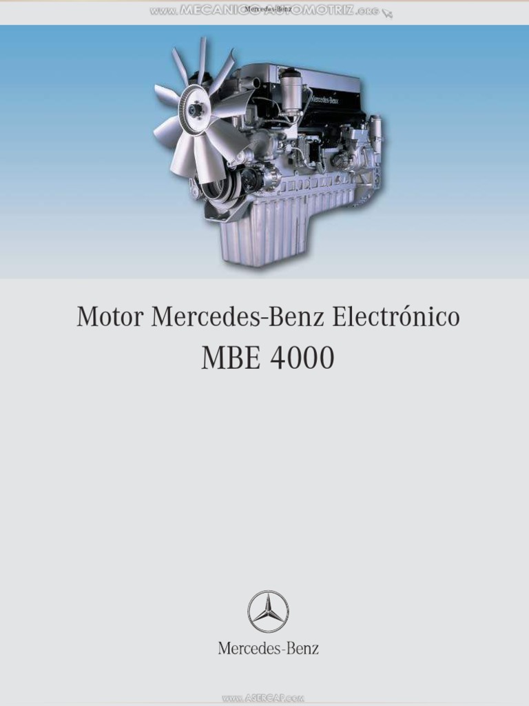 Material Motor Electronico Mbe4000 Mercedes Benz Aplicaciones ...