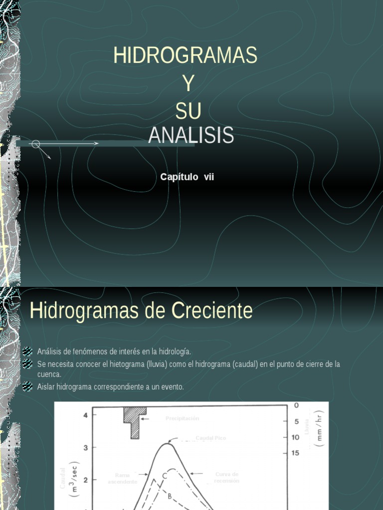 Analisis de Hidrogramas | PDF | Precipitación | Escorrentía superficial