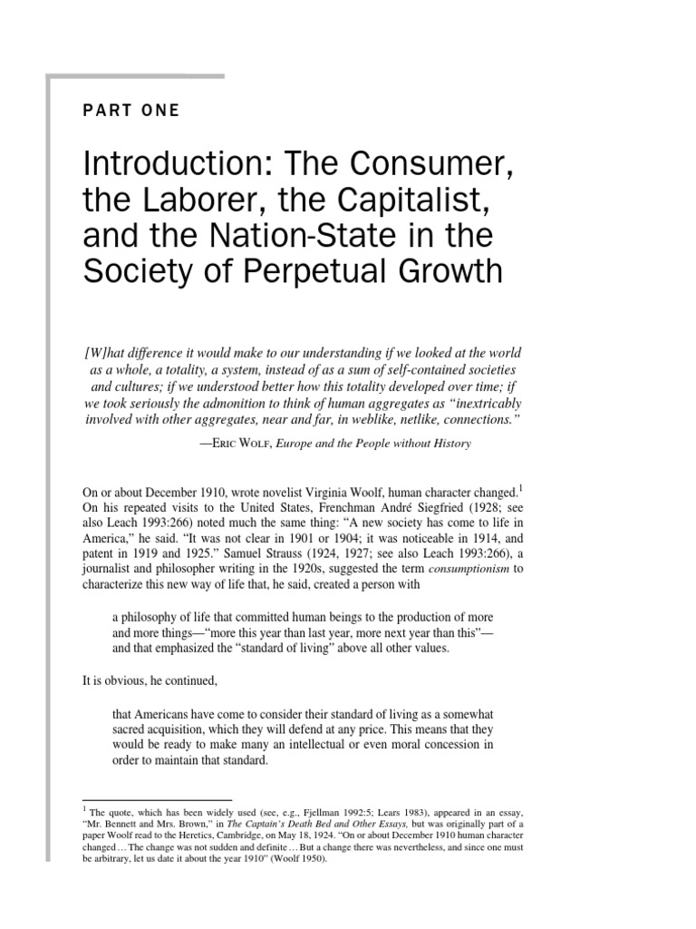 Introduction-Capitalism and The Making of The Consumer | PDF | Money ...
