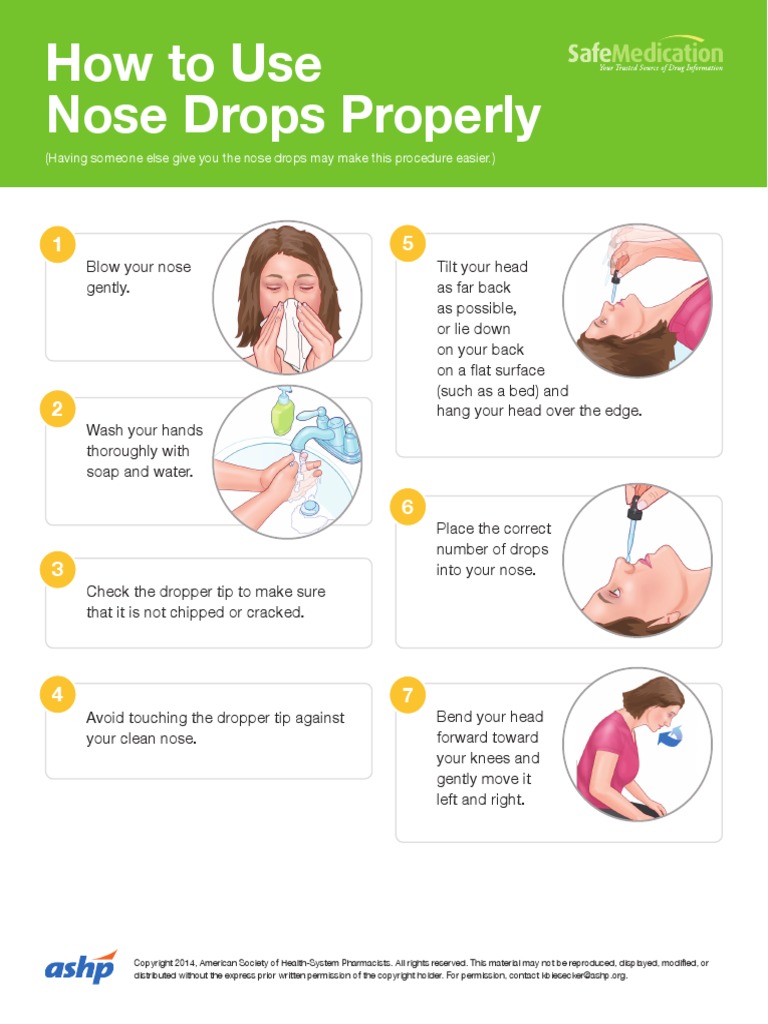 Nose Drops Flyer | PDF | Nature