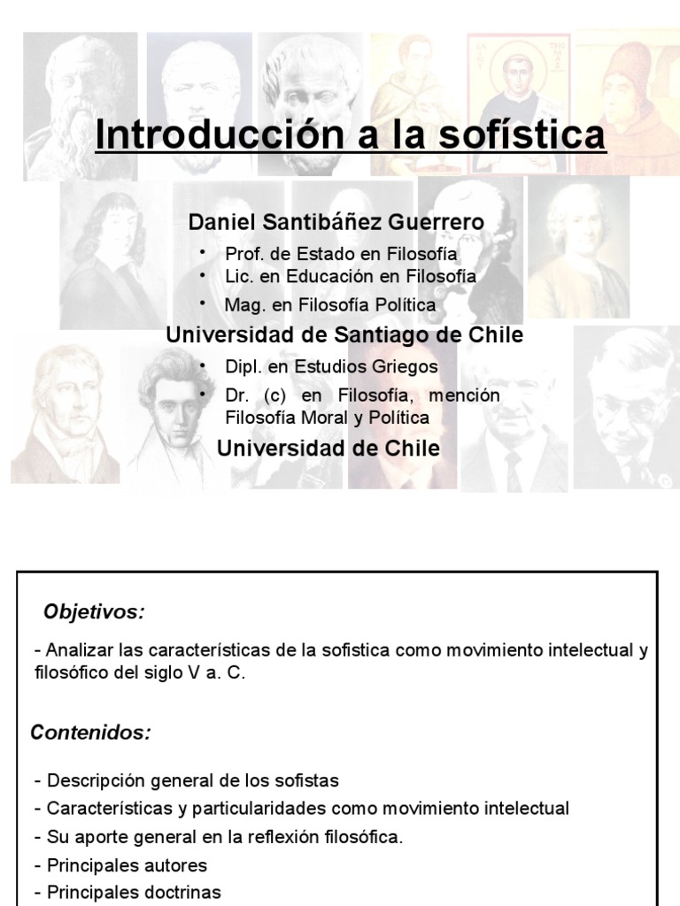 Introduccion La Sofistica | PDF | Platón | Antigua Grecia