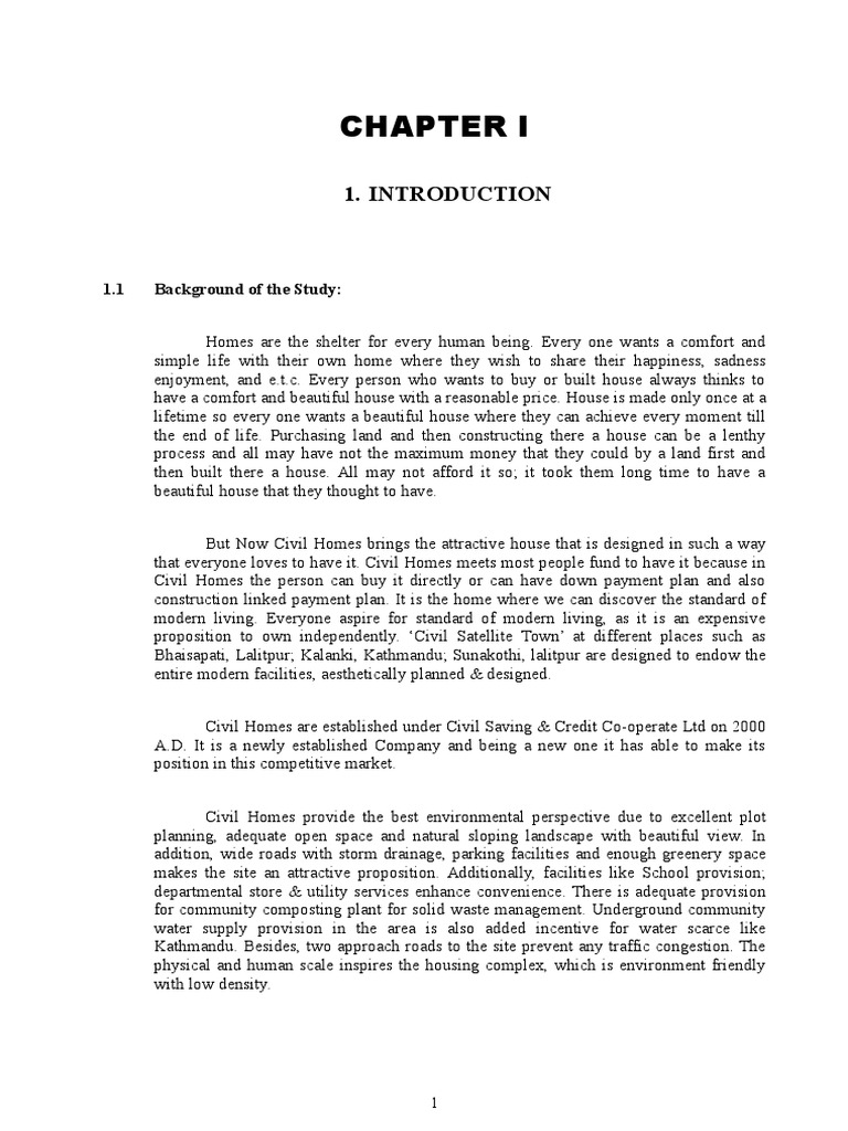 Civil Housing Project | Download Free PDF | Depreciation | Fixed Asset