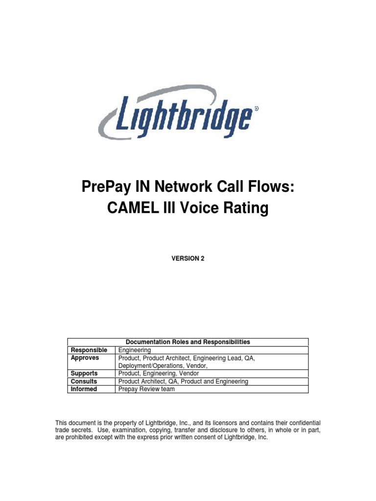 PrePay in Network Call Flows CAMEL III Voice1 PDF | PDF | Computer ...