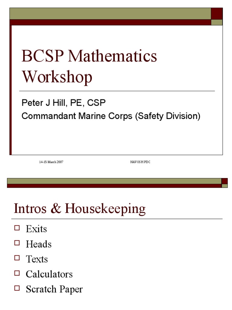 CSP Math Course | PDF | Fraction (Mathematics) | Trigonometric Functions