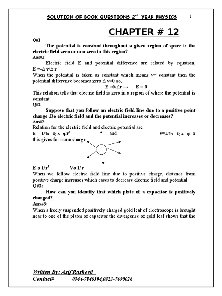 Notes On 2nd Physics by Asif Rasheed | PDF | Semiconductors | Transformer
