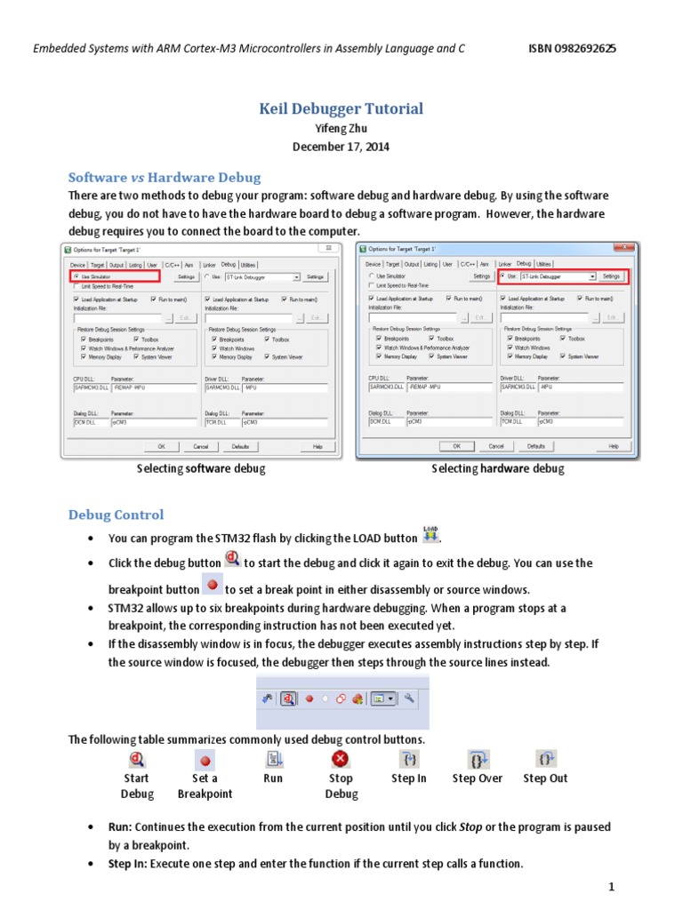 Tutorial 3 Keil Debugger | Download Free PDF | Arm Architecture | Microcontroller