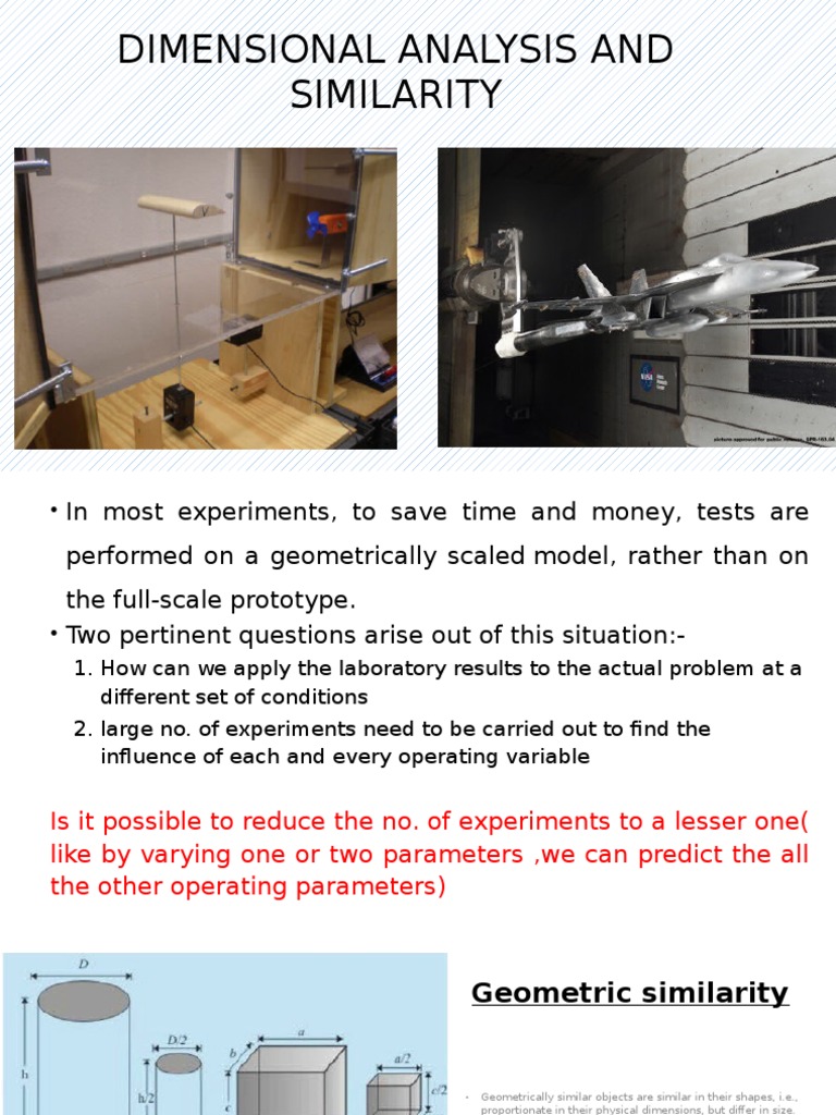 Dimensional Analysis and Similarity | PDF | Classical Mechanics | Physics