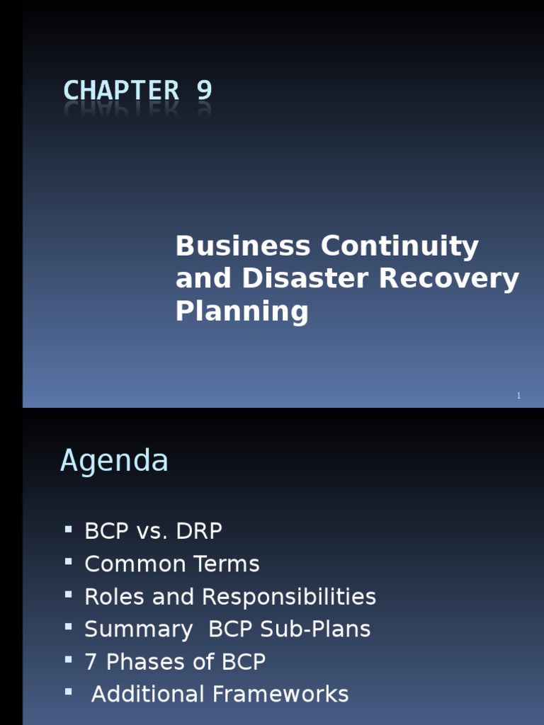BCP vs. DRP: Key Differences & Planning | PDF | Business Continuity | Disaster Recovery