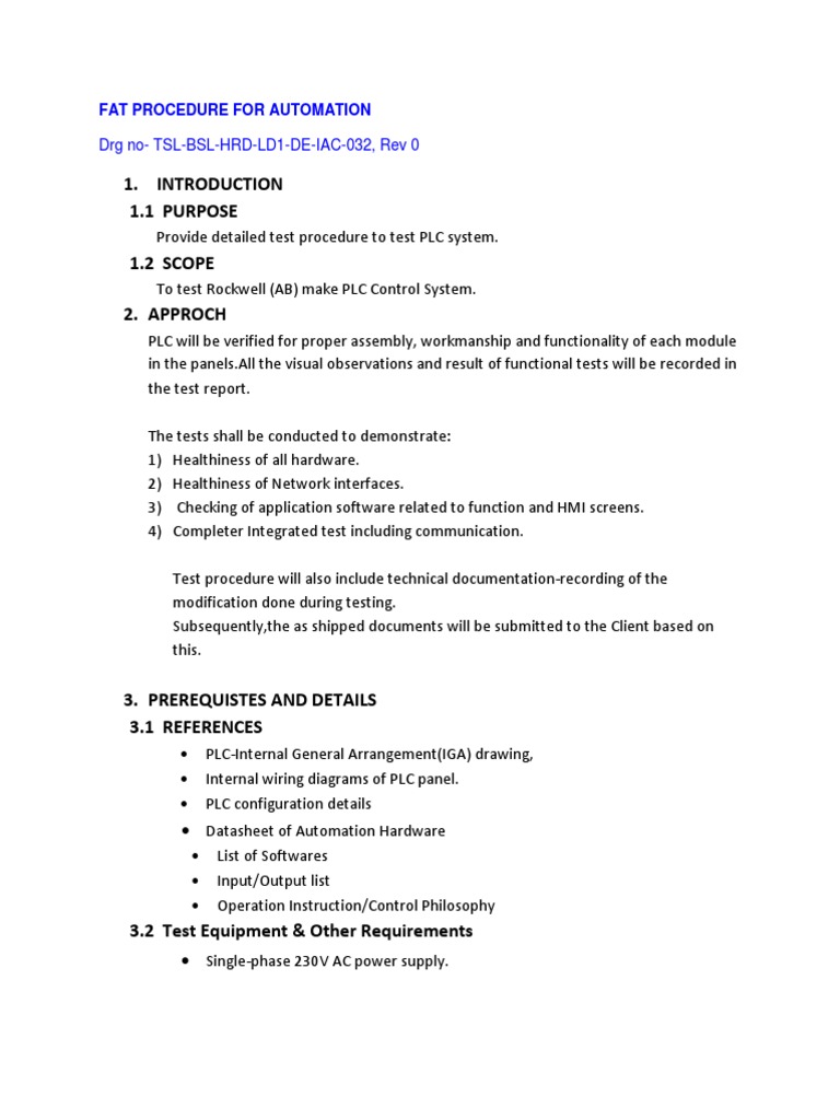 3.1 Fat Document BSL Tata Olp PLC System | PDF | Programmable Logic ...