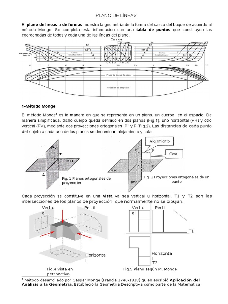 Plano de Líneas | PDF | Geometria plana) | Geometría