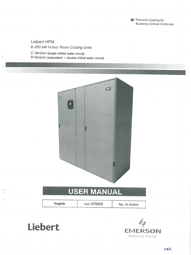 CRAC Unit User Manual | PDF