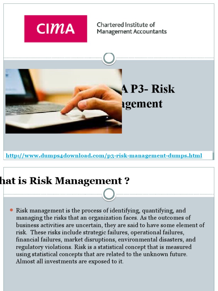 CIMA P3 Risk Management Exam Guide | PDF | Risk | Risk Management