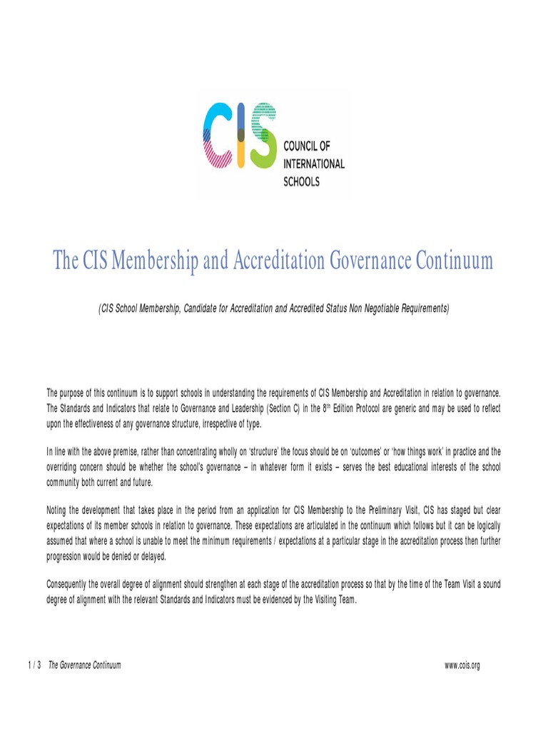 The Governance Continuum | PDF | Governance | Leadership