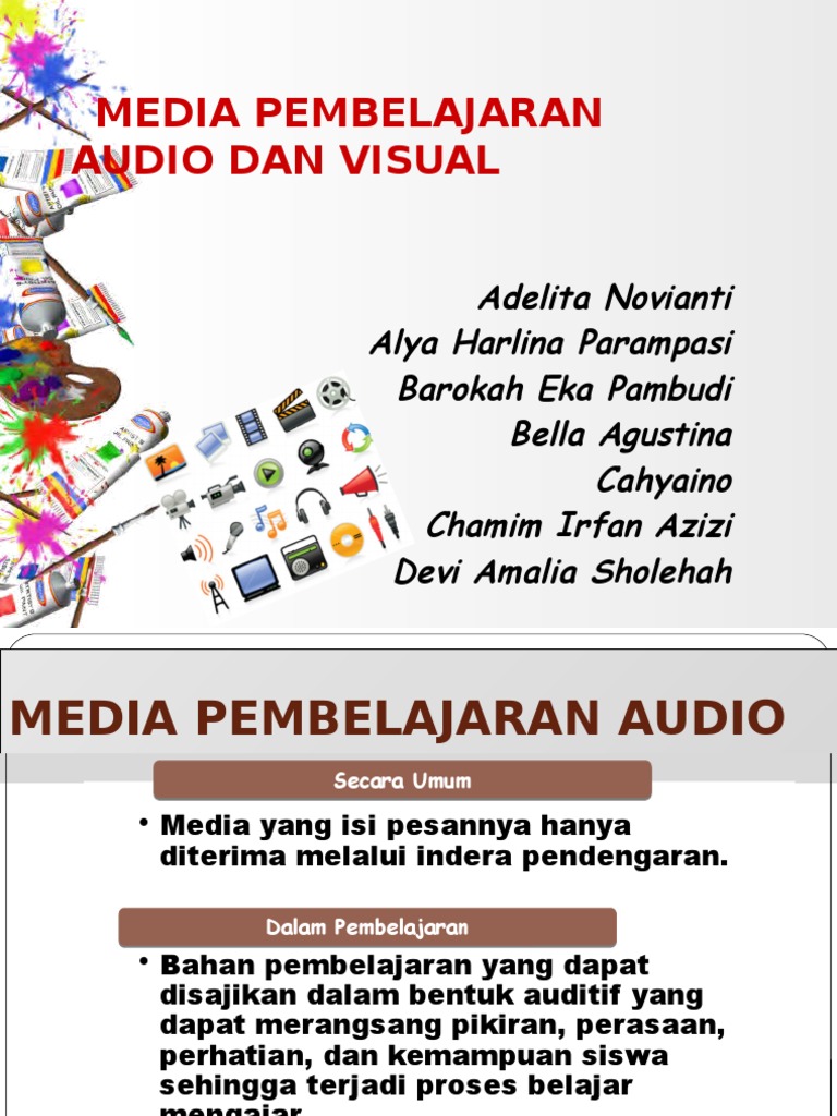 Media Pembelajaran Berbasis Audio Dan Visual | PDF | Karier ...