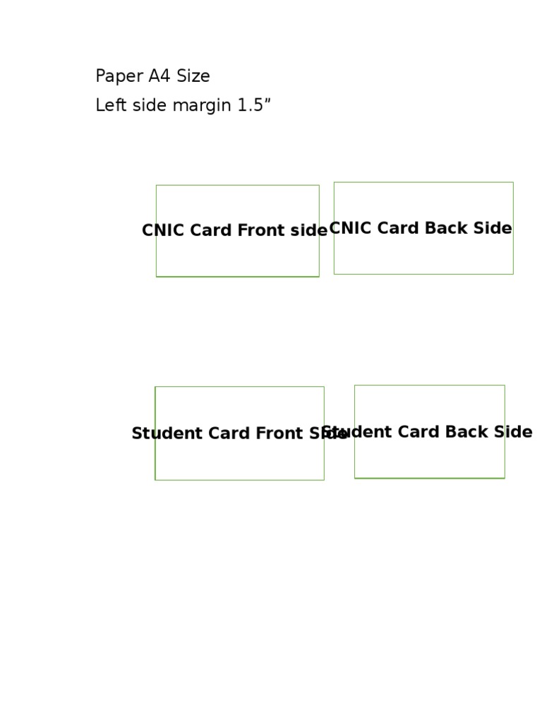 ID Card Format | PDF