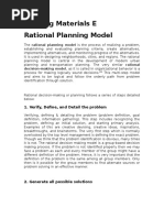 The Six-Step Rational Decision-Making Model | PDF | Decision Making ...