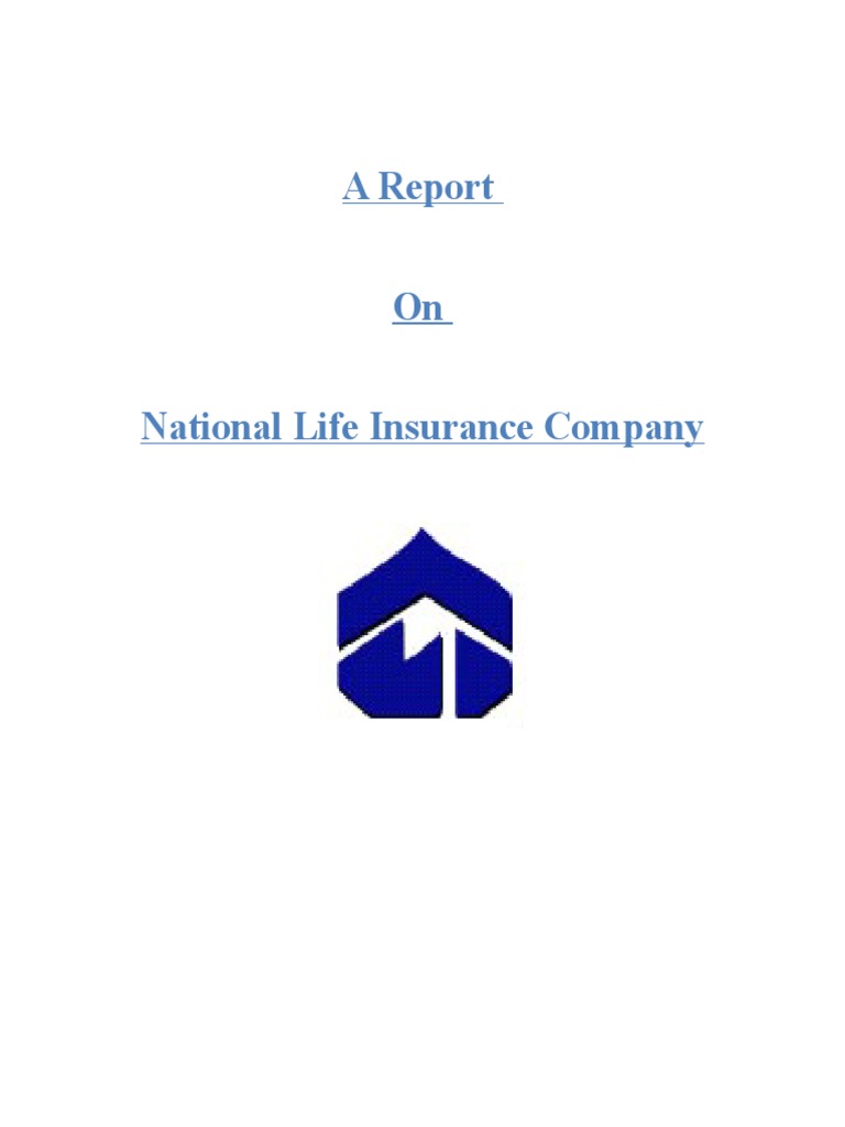 National Life Insurance Company Report | PDF | Insurance | Risk