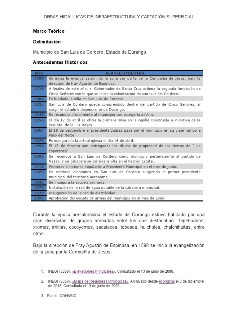 Proyecto Obras H. | PDF | Naturaleza