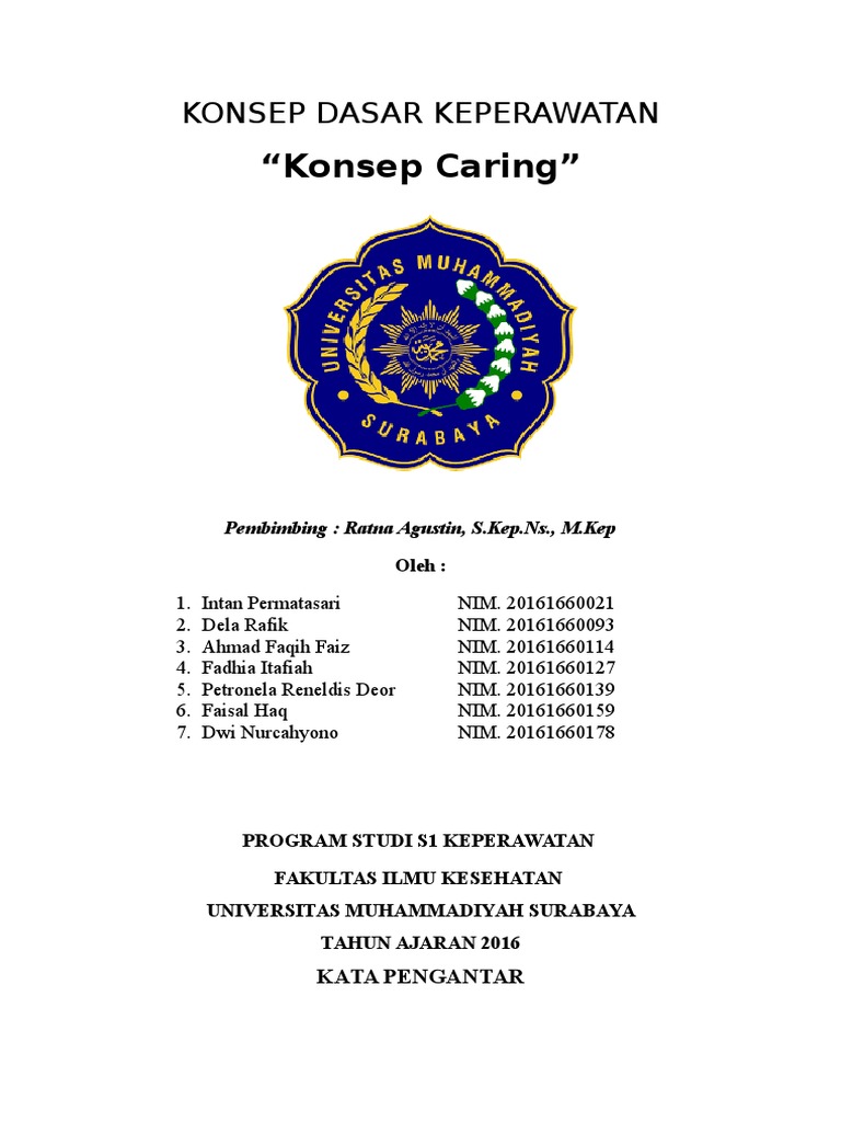 Makalah Konsep Caring | PDF