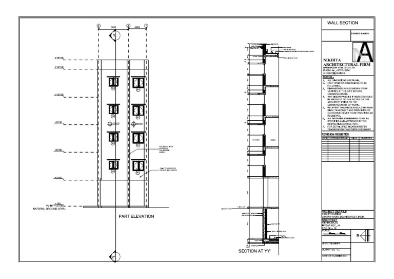 Wall Section Details and Specifications | PDF