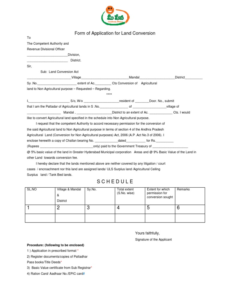 Nala Conversion Form | PDF | Common Law | Social Institutions