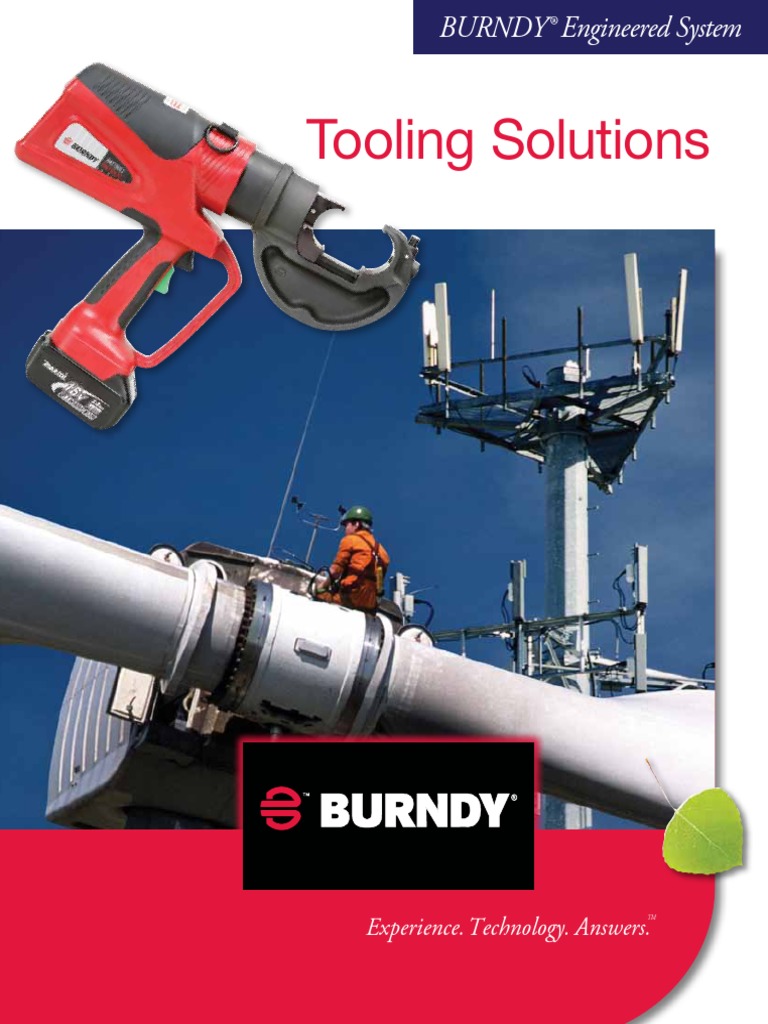 2011 Burndy Tooling Catalog | PDF | Battery (Electricity) | Battery Charger